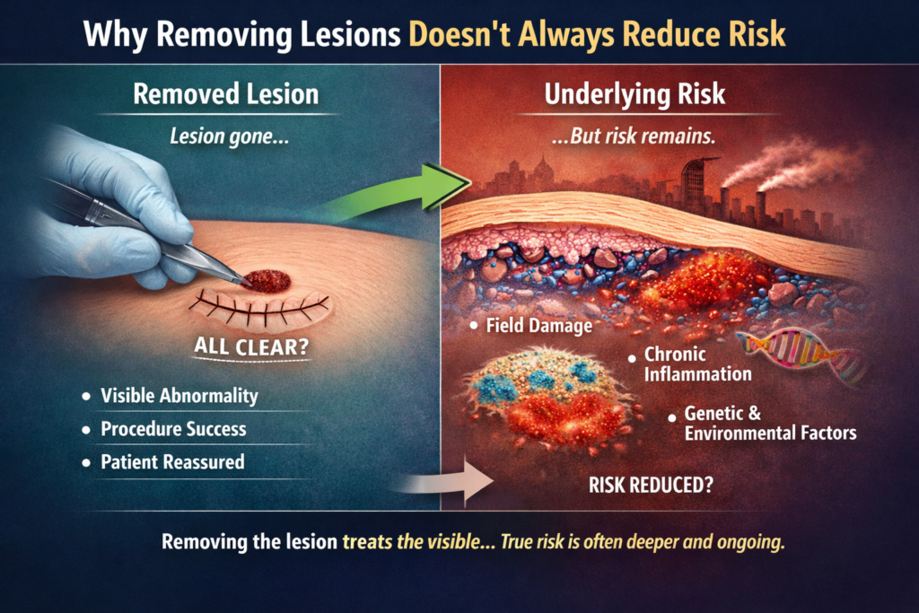 Why Removing Lesions Doesn’t Always Reduce Risk - parkwoodskinclinic.com